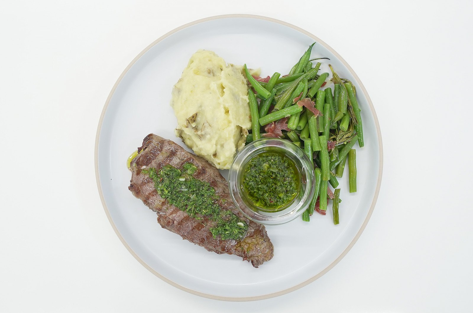 Punta de Anca con Chimichurri y Puré de Papa | Chef John Motta