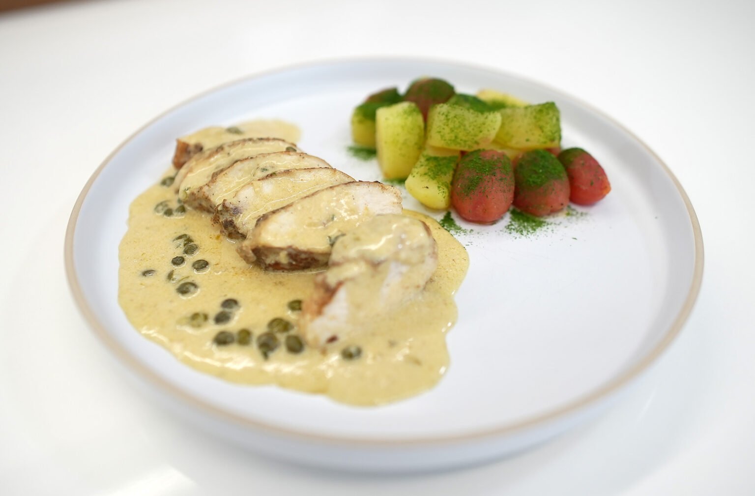 Pechuga de Pollo con Limón y Alcaparras | Chef John Motta